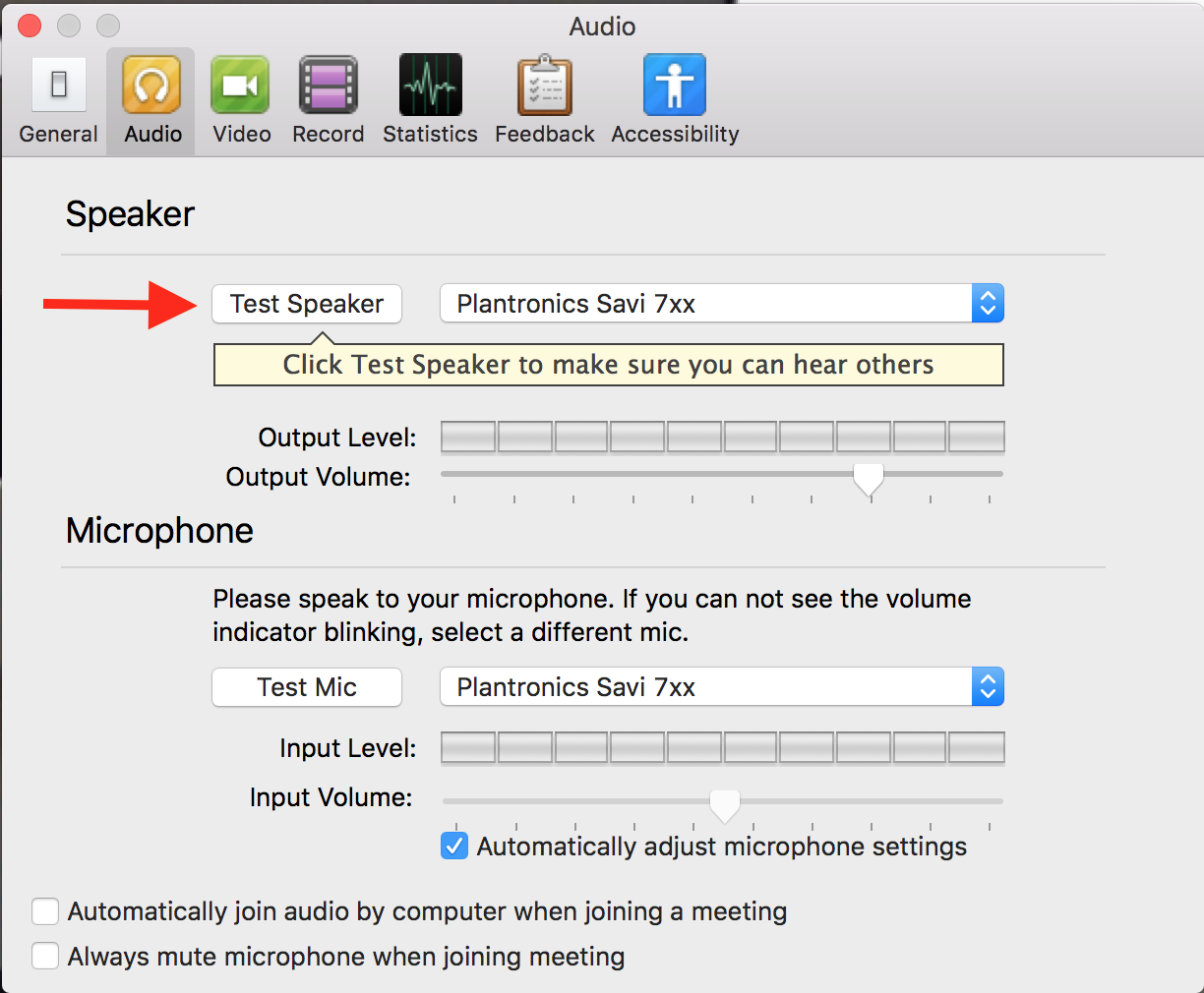 How Do I Test My Speakers and Microphone Prior to Joining a Zoom Meeting?