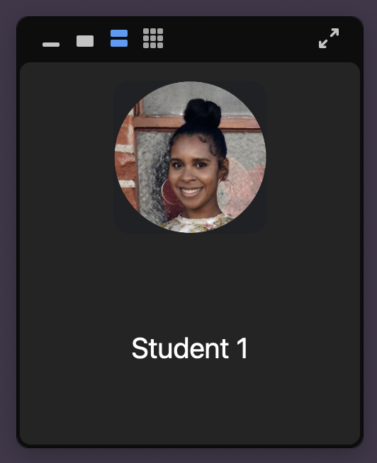 Managing Camera Views When Sharing Screen in Zoom
