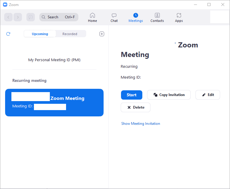 Using the Zoom Desktop App