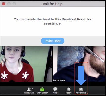 Using Breakout Rooms in Zoom