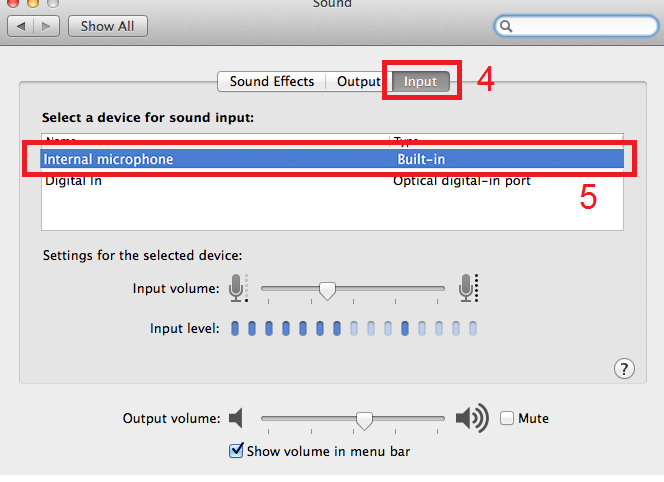 Testing a Microphone on a Mac