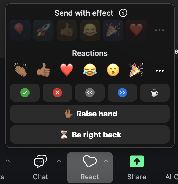 Using Attendee Controls in a Zoom Meeting