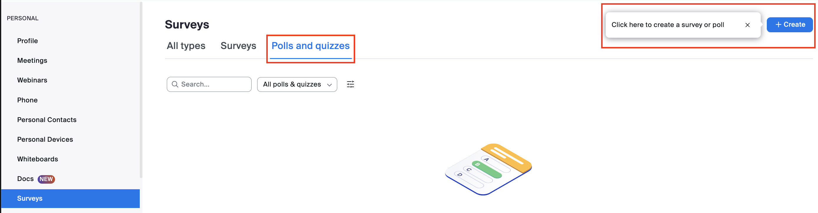 Creating and Launching Polls in Zoom
