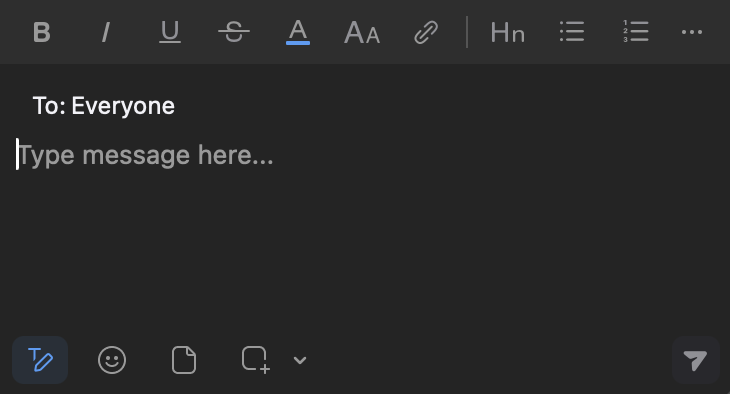 Using the New Meeting Chat Experience