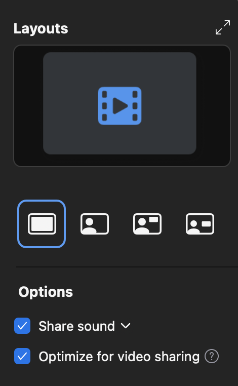 Sharing Videos in Zoom