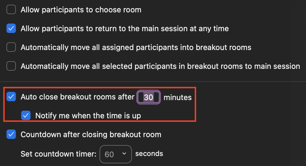 Using Zoom Breakout Rooms