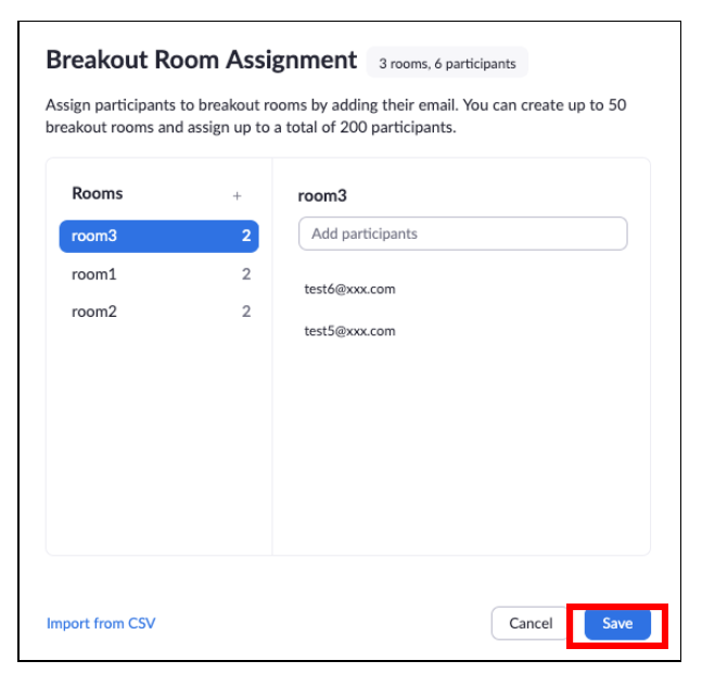 Pre-Assigning Zoom Breakout Rooms